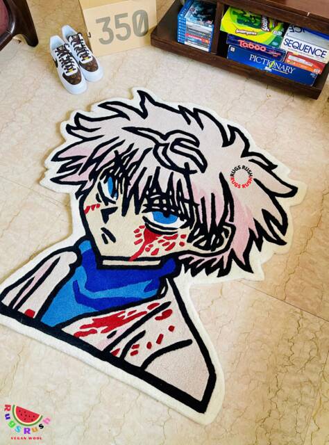 Cartoon Face Rug , Handtufted Custom Rug, Fathers Day Gift Gift For Him ...