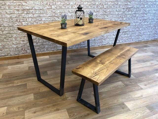 Industrial Dining Table, John Lewis Calia, Kitchen Table by Etsy ...