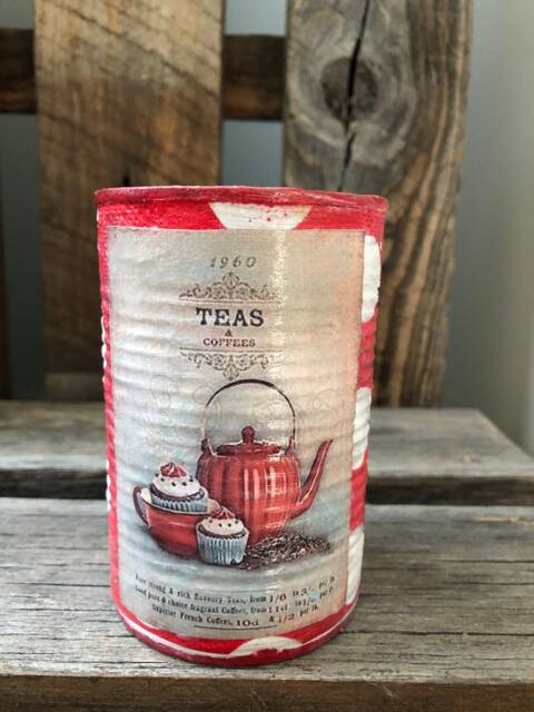 Tea For Two - But Mostly You Up-Cycled Repurposed Tin Can by Etsy ...