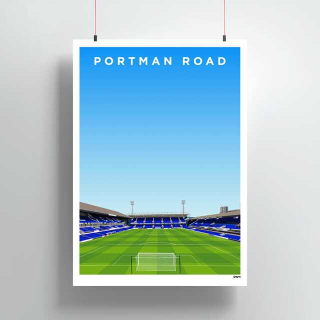 Portman Road Stadium Print by Etsy | uFurnish.com