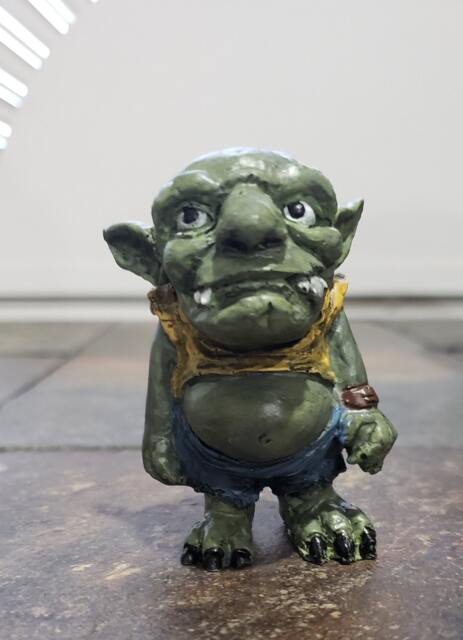 Ogre Statue For Garden, Miniature Garden Statue, Trolls Fairy Gardens ...