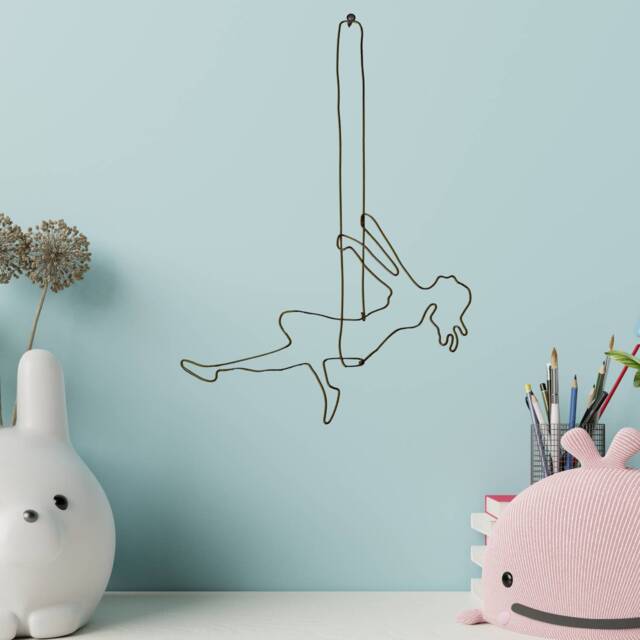 Happy Wall Hanging, Unique Art, Swing Wire Art For Wall, Decor by Etsy ...