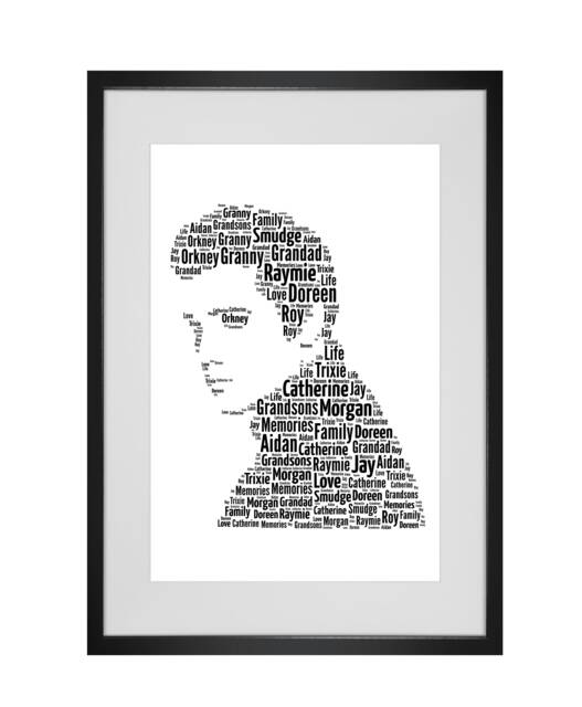 Personalised Elvis Word Art Print by Etsy | ufurnish.com