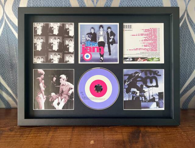 The Jam - Very Best Of Cd Wall Display Frame Not Included by Etsy ...