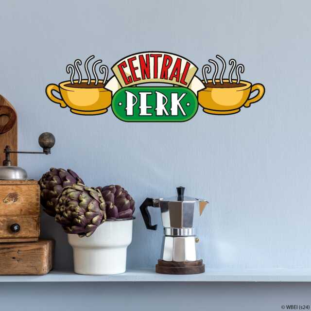 Friends Wall Sticker - Central Perk Sign Decal Art by Etsy | ufurnish.com