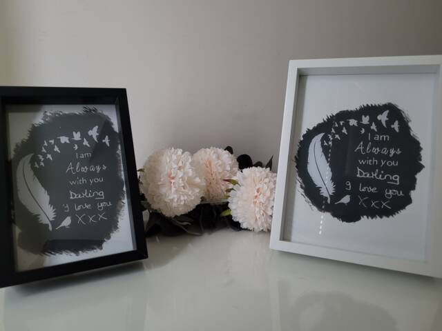Custom Framed Handwriting Message From Loved One by Etsy | ufurnish.com