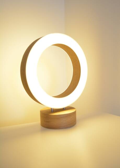 Oak Veneer Led Mood Lamp by Etsy | ufurnish.com