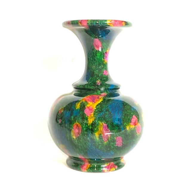 Artfinity??? - Rainbow Stone Craft Vase Ball, Art Deco Vase, Flower Decorative Vases, Home Decor ...