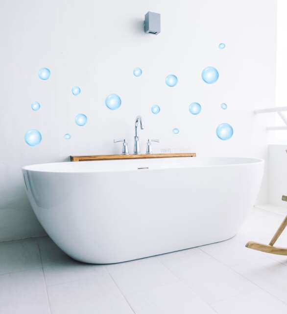Bubble Stickers - Soap Bubbles Decal Wall Thevinylcreations Art Shower ...