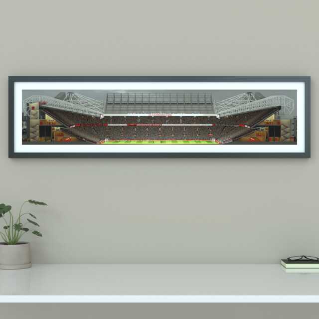 Ultra-Wide Manchester United - Old Trafford Stadium Panoramic Print ...