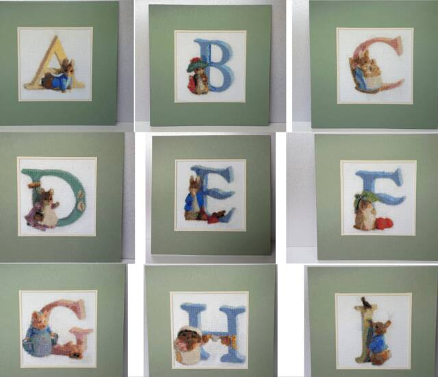 Nursery Decor Personalised Individual Name Initial Beatrix Potter Peter ...