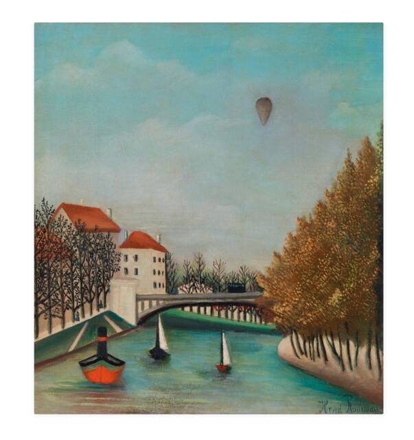 Henri Rousseau, Study For View Of The Pont De S??vres Print, Rousseau ...