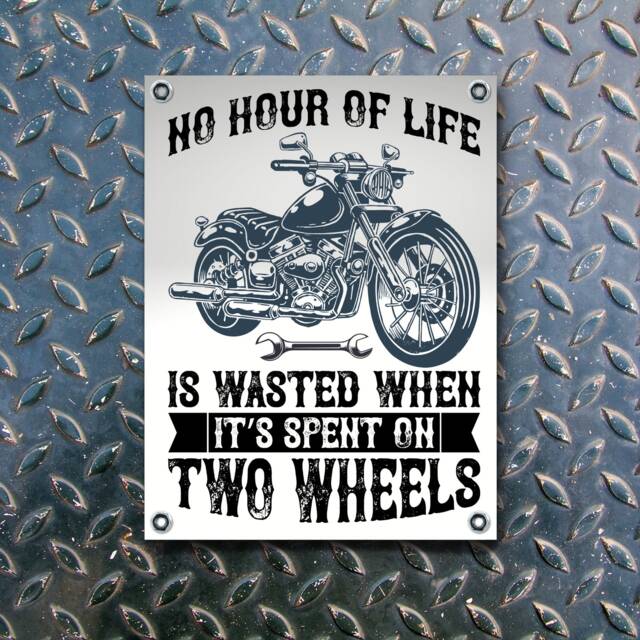 Motorcycle Signs For Garage - Motorbike Gifts Him, Metal Wall Art Bar ...