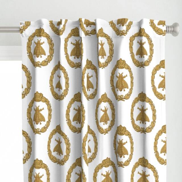 Napoleon Curtain Panel - Napoleonic Bees By Peacoquettedesigns French ...