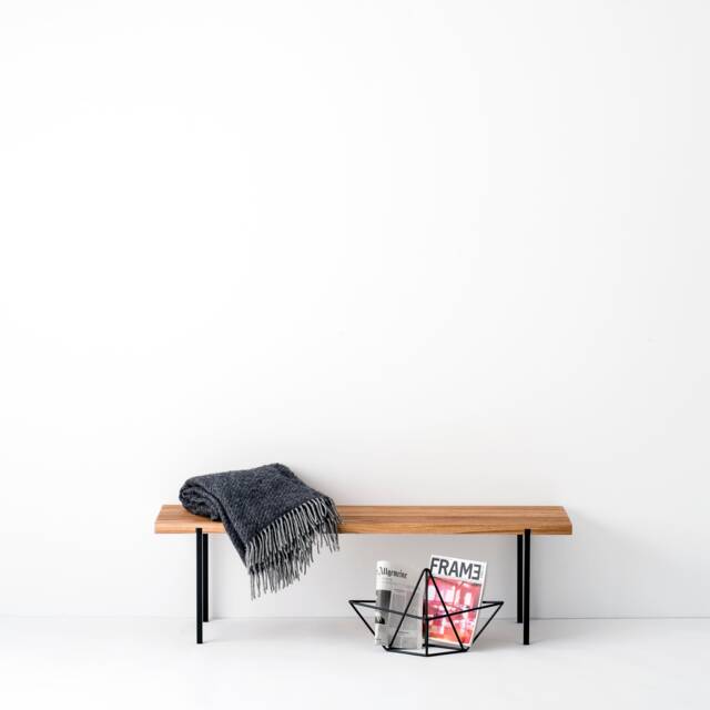 Bench Made Of Solid Oak Usable As A Sideboard Or Practical Shelf by ...