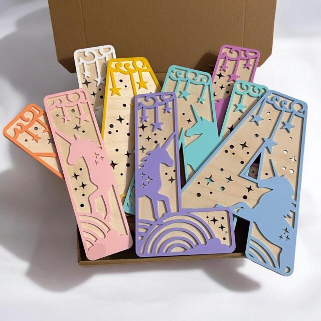 Unicorn Name Sign - Letters Personalised Custom Decor Theme Wall Art ...