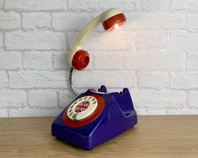Retro Union Jack Lamp, Patriotic Gift by Etsy | ufurnish.com