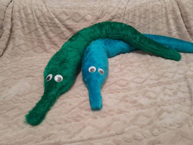 Giant Worm On String Plushie, 150cm, 5Ft, Cuddly & Fluffy by Etsy ...