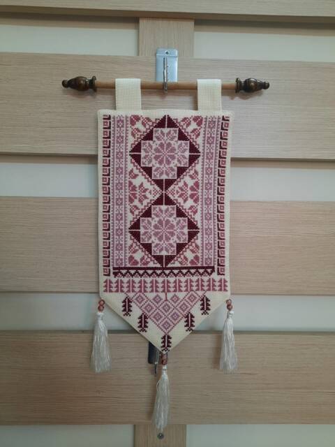 Handmade Palestinian Embroidered Wall Hanging - Handmade Palestinian ...
