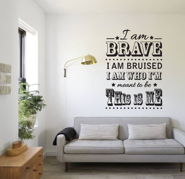 The Greatest Showman Inspired - This Is Me Wall Sticker Contemporary ...