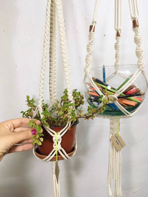 Macram?? Plant Hanger, Macetero Macram??, Porta Piante Di Corda by Etsy | ufurnish.com