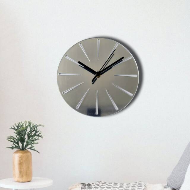 Round Slotted Acrylic Clocks - Many Colours - Bespoke Shapes & Sizes ...