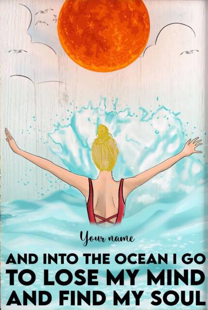 And Into The Ocean I Go , Swimming Custom, To Lose My Mind Find Soul ...