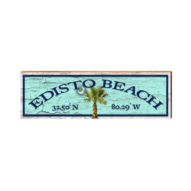 Edisto Beach Sign - Real Wood Art Print by Etsy | ufurnish.com