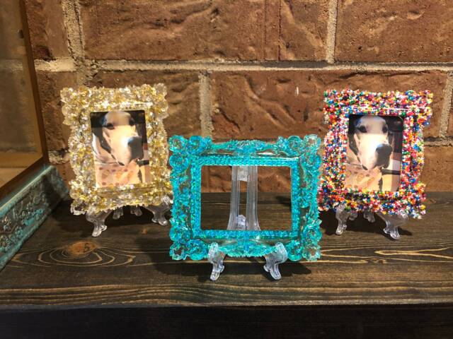 Mini Picture Frame With Easel Stand Included, Different Rainbow ...