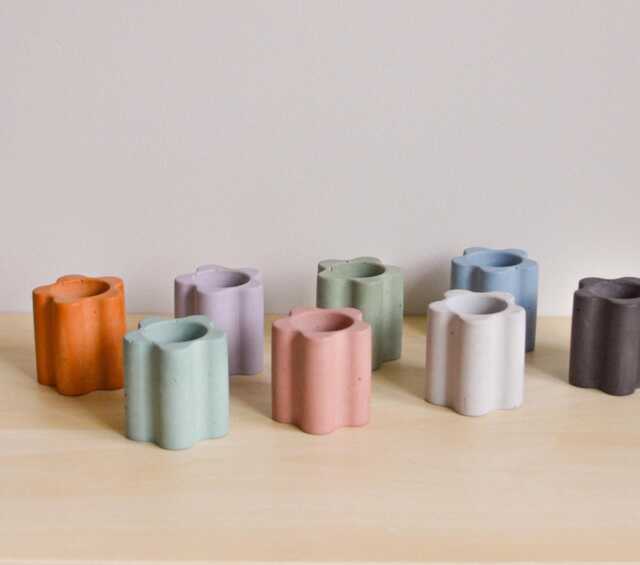 Handmade Flower Pot Pastel Mini Planter, Tabletop Decor by Etsy ...