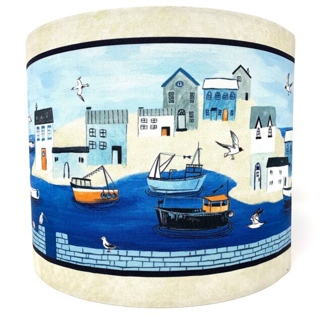 Fishing Harbour Lamp Shade Nautical Seaside Light by Etsy | ufurnish.com
