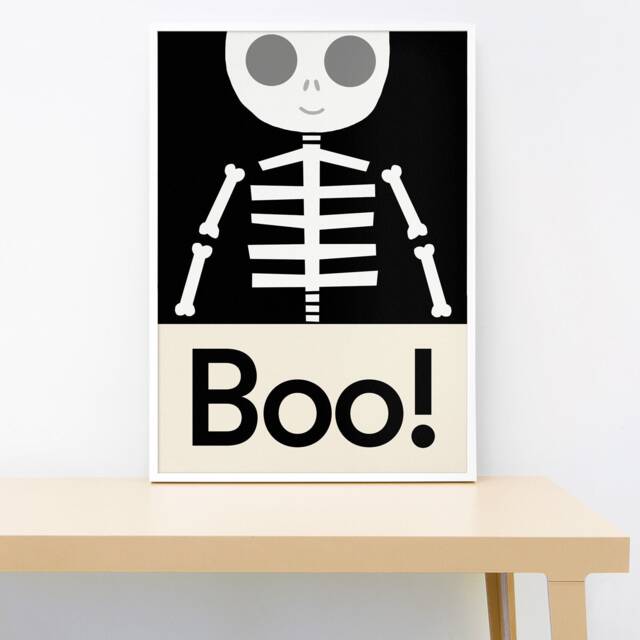 Halloween Skeleton Print by Etsy | ufurnish.com