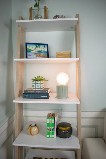 Sage Green Heera - Dimmable Small Rectangular Table Lamp With A ...