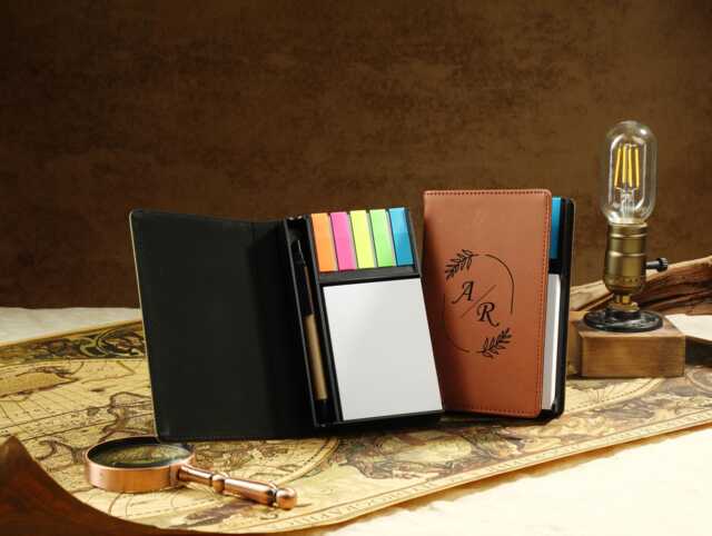 Personalized Sticky Note Holder Gift, Custom Name Notes With Paper ...