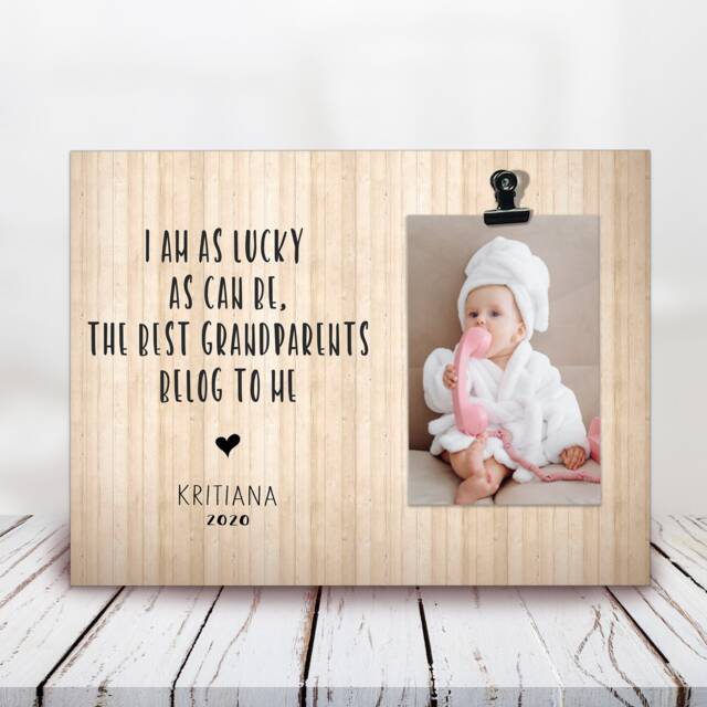 Personalized Grandparents Gift Picture Frame - New From Grandchild by ...