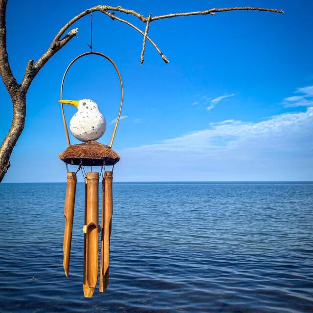 Seagull Wooden Wind Chime With Bamboo by Etsy | ufurnish.com