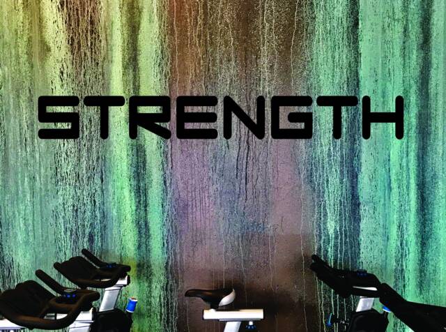 Gym Wall Quotes, Strength Wall Decal, Home Gym Design, Office Decal by ...