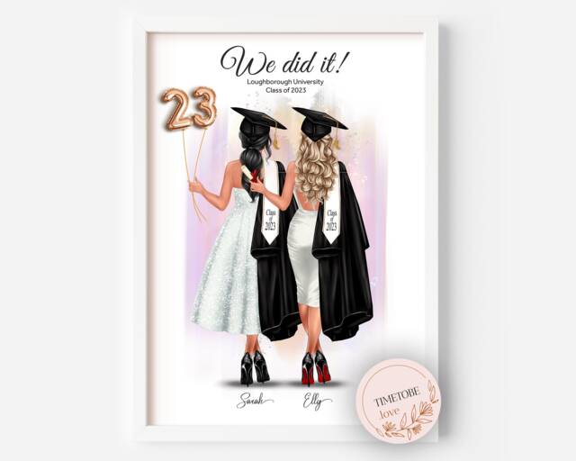 Graduation Gifts, Print, Gift For Her, Friend Graduation Gift ...