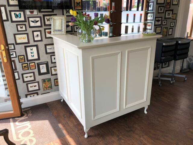 Salon Reception Desk - French Style Shabby Chic by Etsy | ufurnish.com