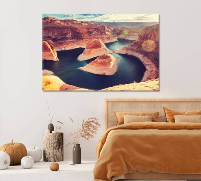 Lake Powell Canvas Interior Design Ready To Hang Art Stretched Wall by ...