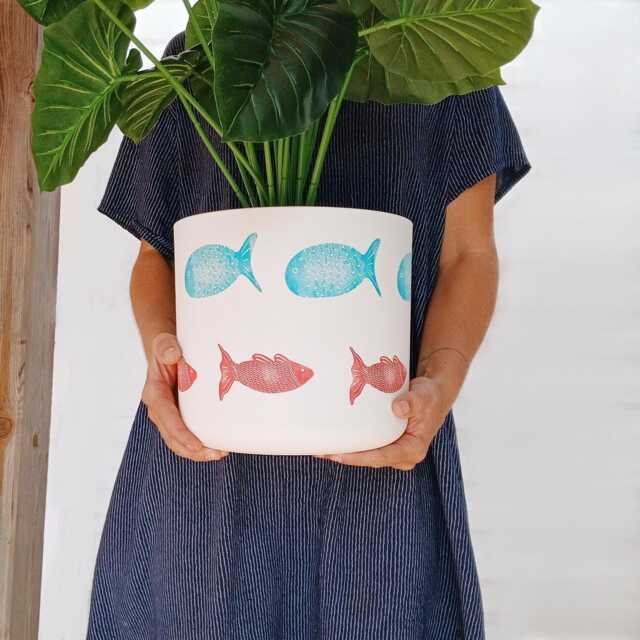 Large Indoor Planters - Sustainable Plant Pots Made Of Recycled Plastic ...