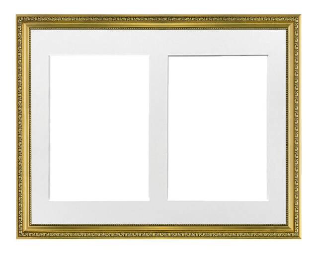Ornate Gold Multi Aperture Photo Frame Shabby Chic Style by Etsy ...