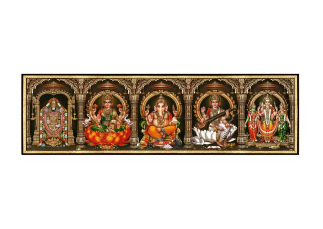 Hindu God Photo Frame Religious Wall Art For Home by Etsy | ufurnish.com