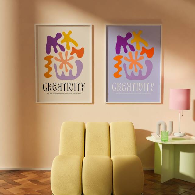 "Matisse Exhibition Poster - ""Creativity" by Etsy | ufurnish.com