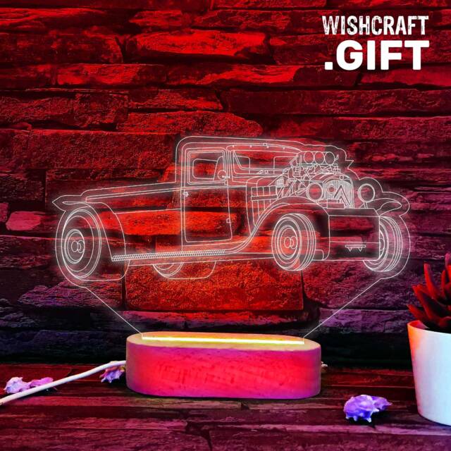 Tractor Pull Led Lamp Drag Racing Gift, Man Cave Decor by Etsy ...