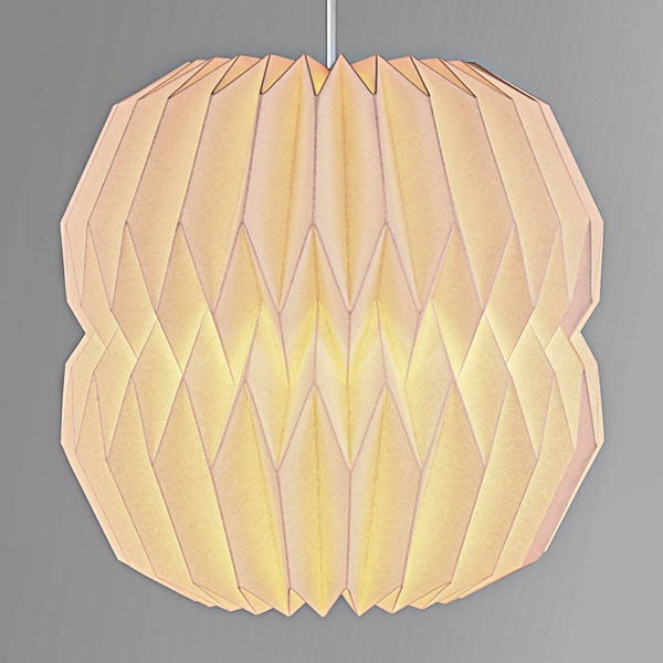 Slim Geometric Origami Paper Lampshade by Etsy | ufurnish.com