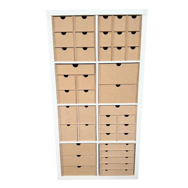 Wooden Kallax Insert, Storage Drawer Units Ikea Multiple Options ...
