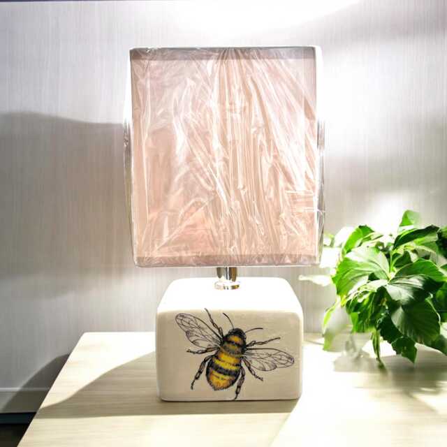 Bee Lamp, Square Lamps For Nursery, Bedside Table Mothers Day Gifts ...