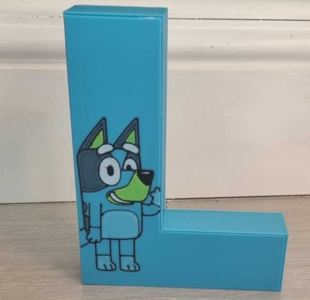 Bluey Themed Letters, Wall Mounted Or Freestanding by Etsy | ufurnish.com