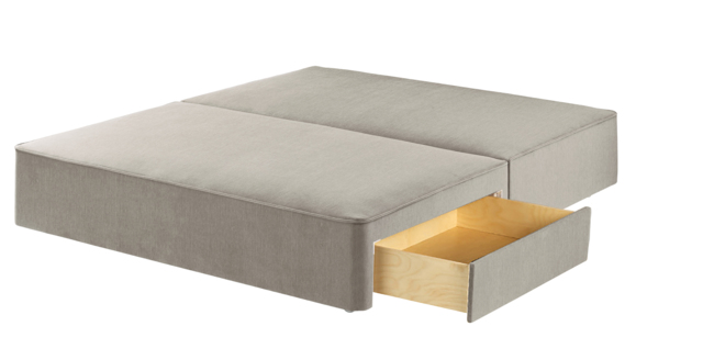 Harrison Spinks Classic Divan Base by Feather & Black | ufurnish.com